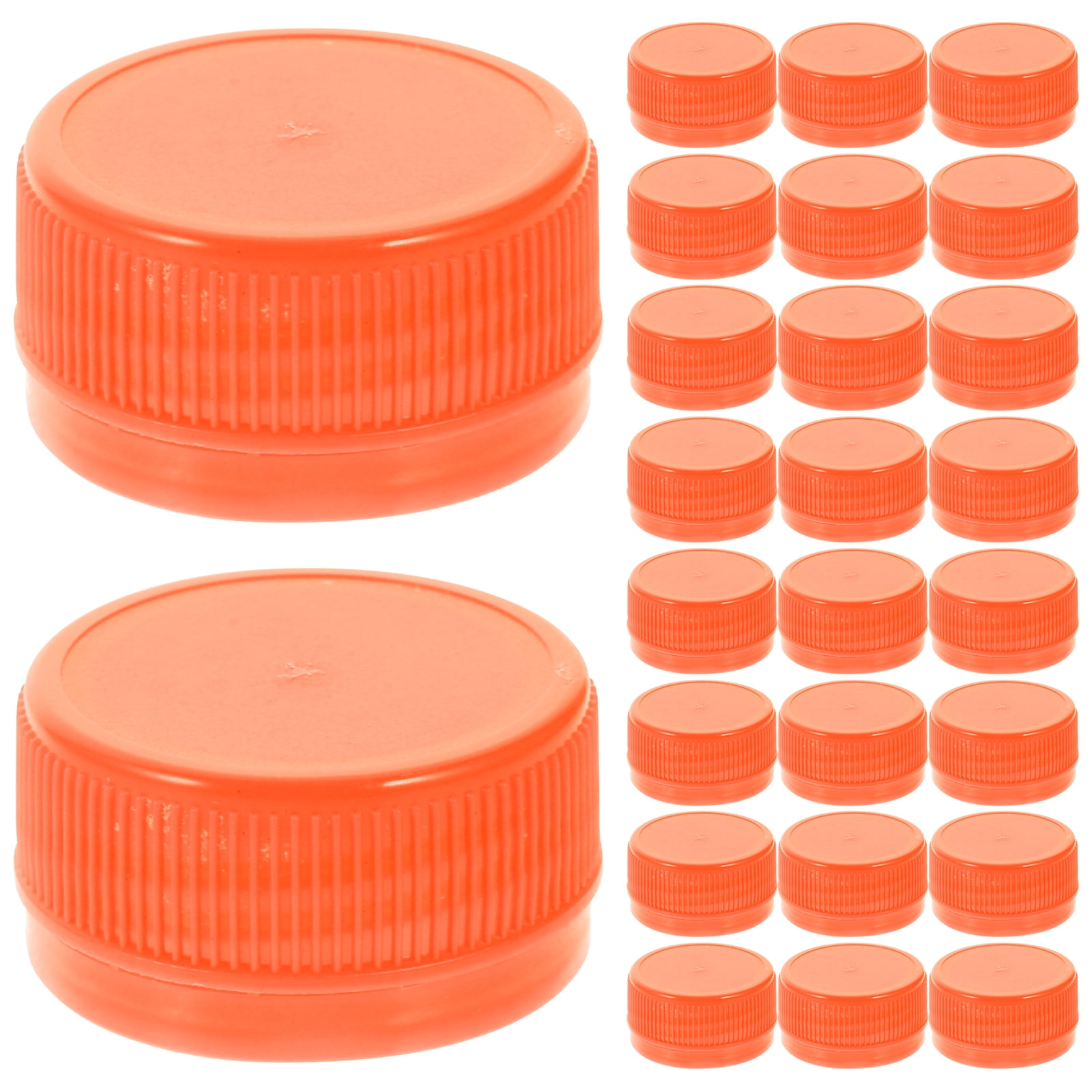 100 Pcs Security+ Safety Bottle Lids Plastic Lids for Water Cap Seal Pp ...