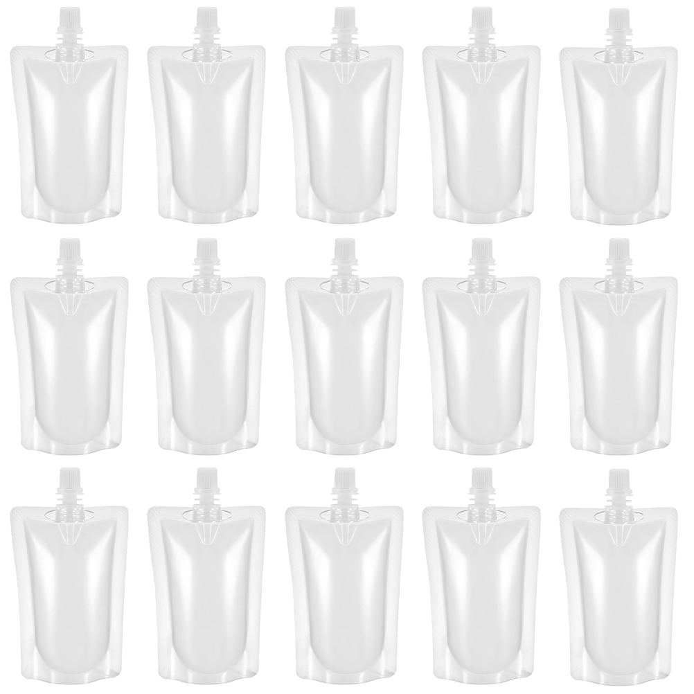 WHAMVOX Portable Plastic Flasks for Liquor and Juice Storage Pouches ...