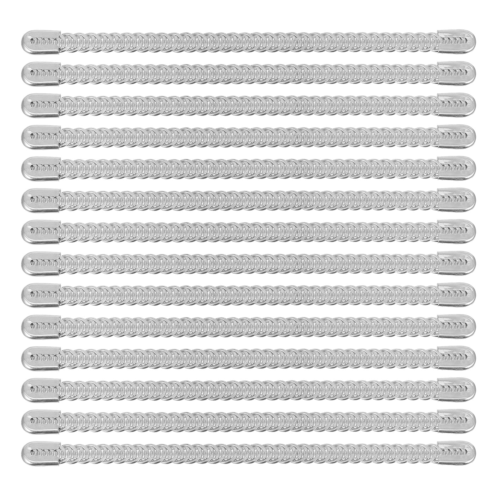HEMOTON Spiral Galvanized Steel Boning for Clothes Silver 100pcs ...