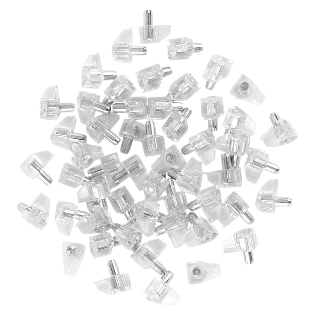 100 Pcs Shelf Support Nails Holders Pegs Cupboard Kitchen Cabinets ...
