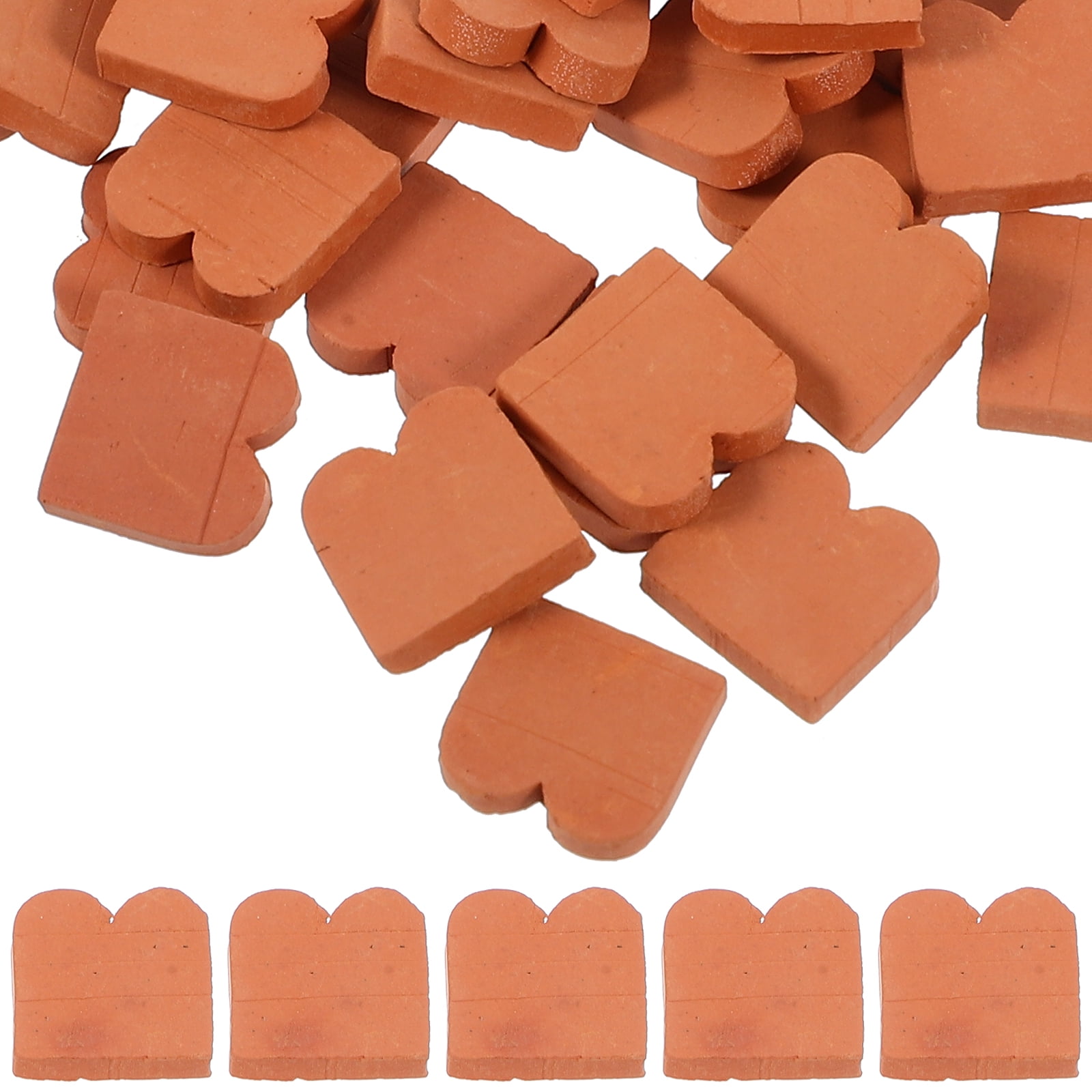 100 Pcs Simulated Small Bricks Models Toys Sand Table Brick Model DIY ...