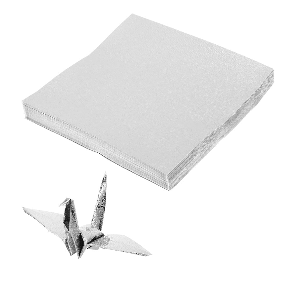 100 Pcs Single-sided Pearlescent Origami Origami Paper Fold Paper ...