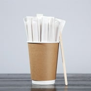 Comfy Package Red 5-inch Long Plastic Drink Stirrer Straws - 1000-Pack ...