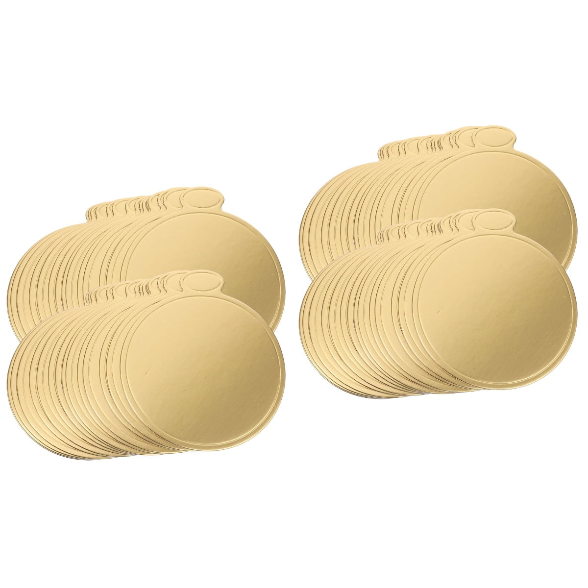 100 Pcs Small Cake Paper Cups Cupcakes Cake Board Circle Cardboard Cake ...
