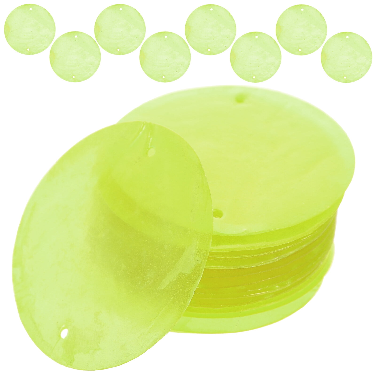 100 Pcs Spinner Shells Decorative Pieces Wind Chime Pendant Dream ...