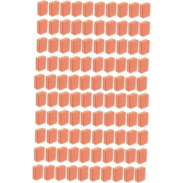 100 Pcs Sponge File Mini Nail File Nail Sponge Nail Art Tool Nail File ...
