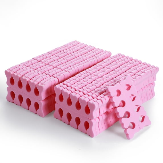 100 Pcs Sponge Toe Separators Soft Finger Separators Premium Pedicure ...