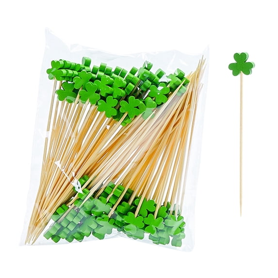 100 Pcs St. Patrick's Day Cocktail Picks Cocktail Picks Irish Skewers ...