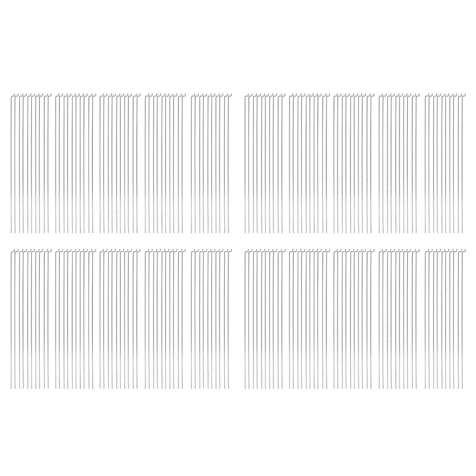 100 Pcs Steel Z Push Rods 200mm High Hardness Strong Toughness Rust ...