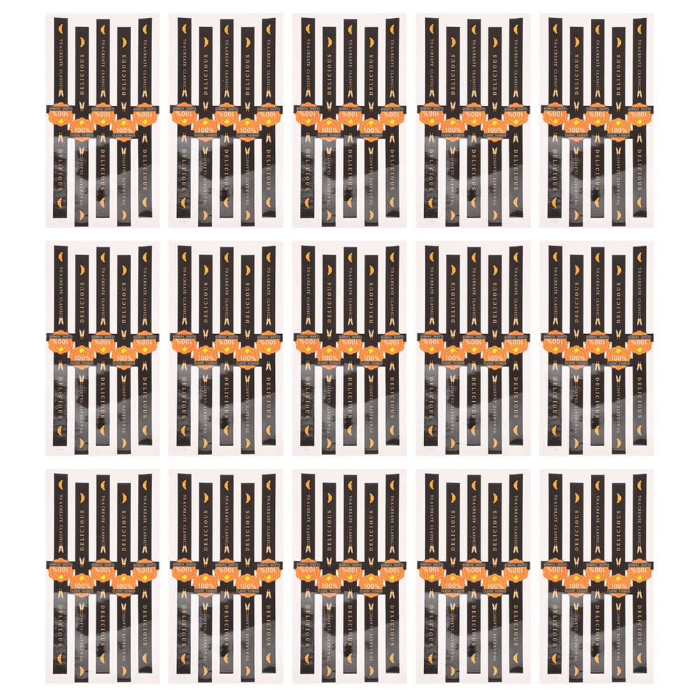 100 Pcs Stickers Pan Baking Labels Cupcake Boxes - Walmart.com