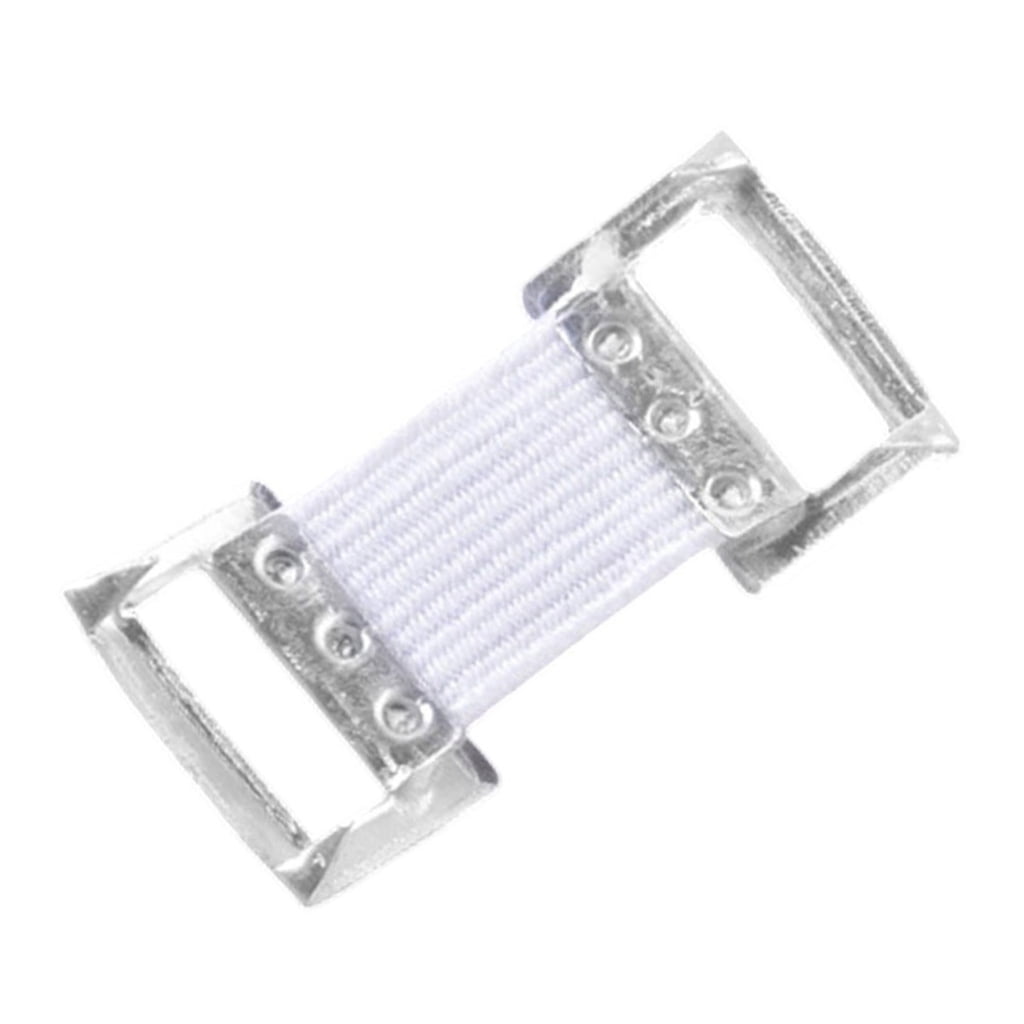 100 Pcs Stretch Metal Clasps Replaceable Wrap Fasteners Fixation Clamps ...
