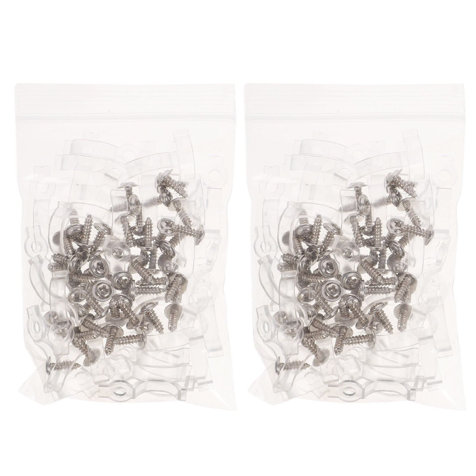 100 Pcs Strip Lamp Mounting Clips LED Strip Lamp Fixing Clips LED Strip ...