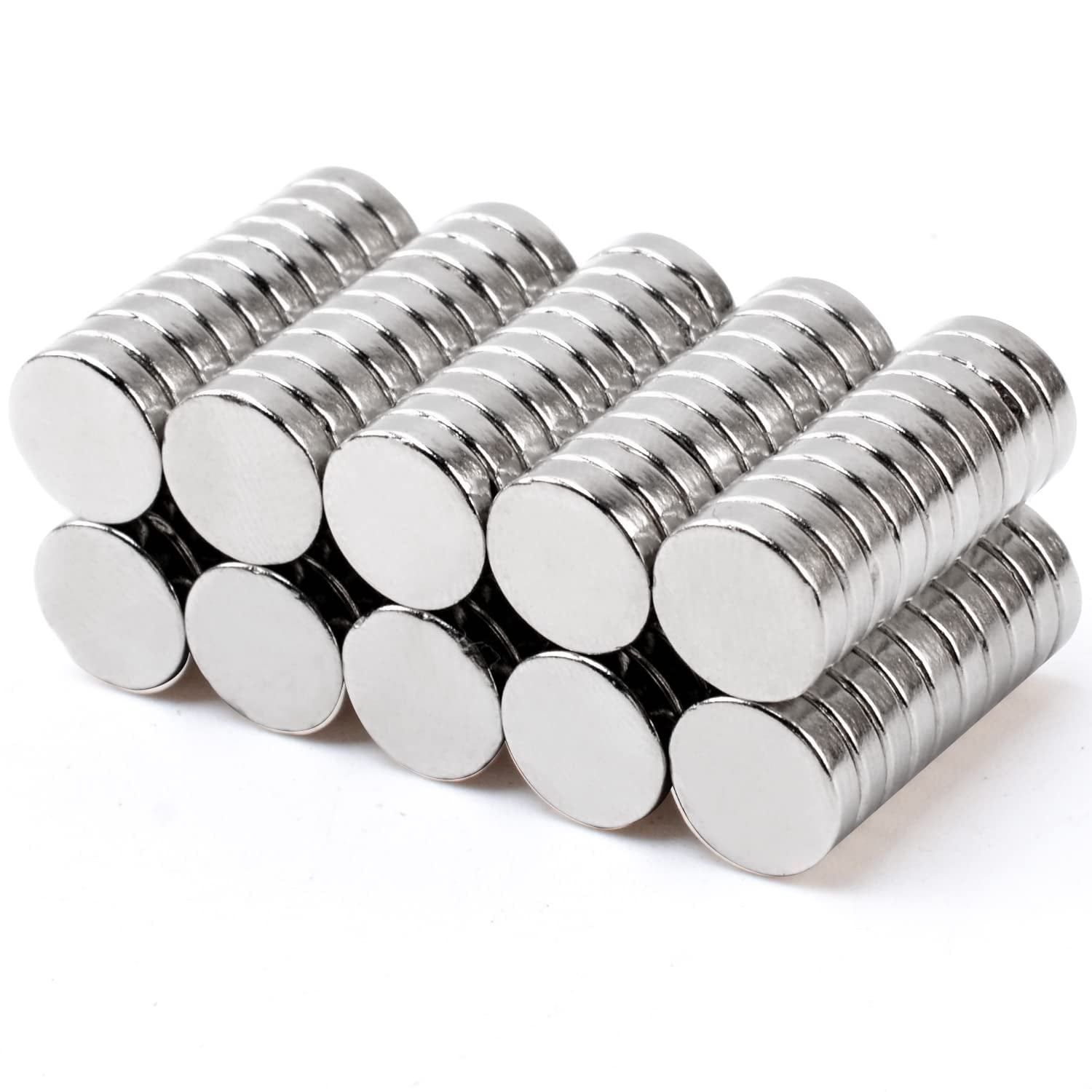100 Pcs Strong Neodymium Magnets Disc, 8 x 2mm Small Magnets for ...