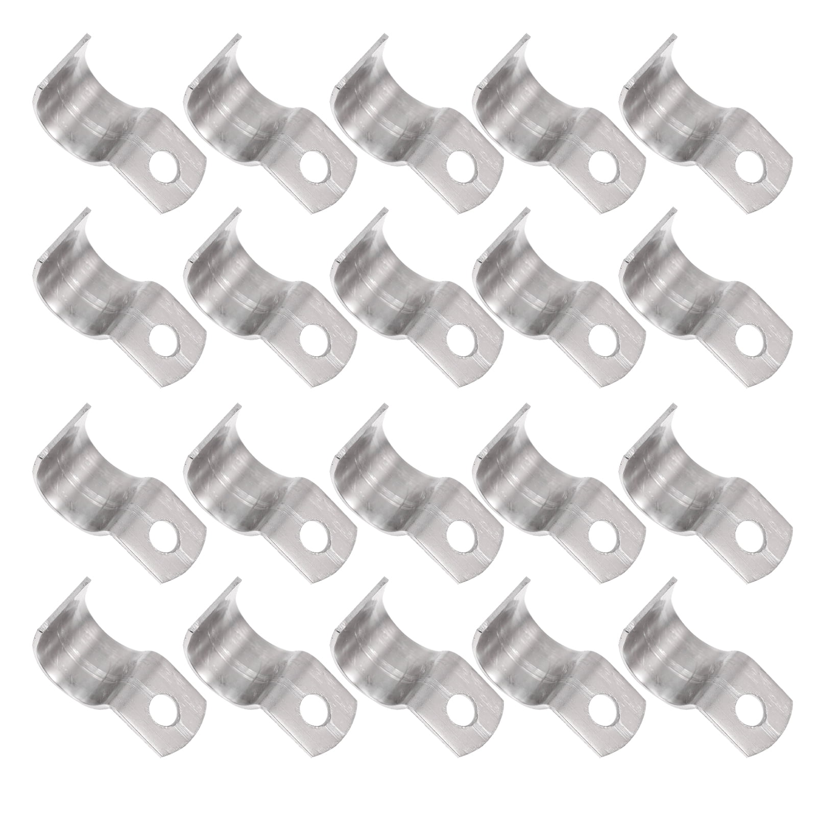 100 Pcs Sturdy Cable Holder Clips Wire Organizer Buckle Pipe Clamps ...