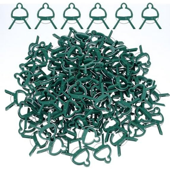 100 Pcs Sun-resistant Plant Clips: Flexible, for climbing plants ...