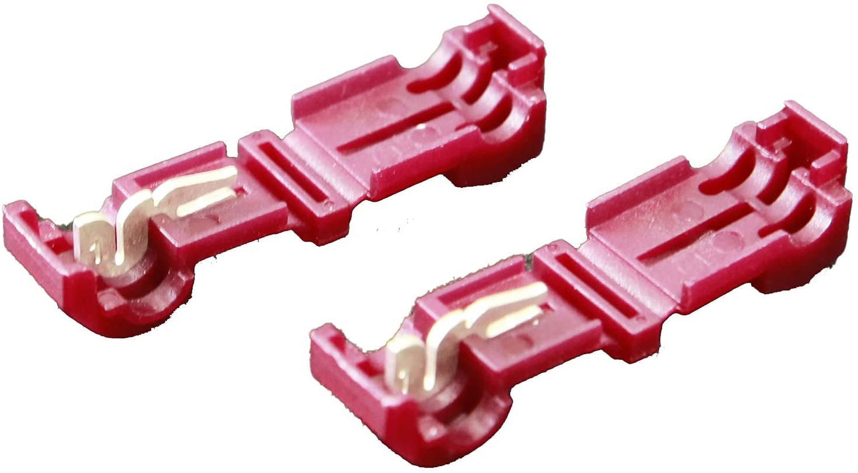 100 Pcs T-Tap Wire Connector, Electrical Quick Connector, 22~18 Awg ...