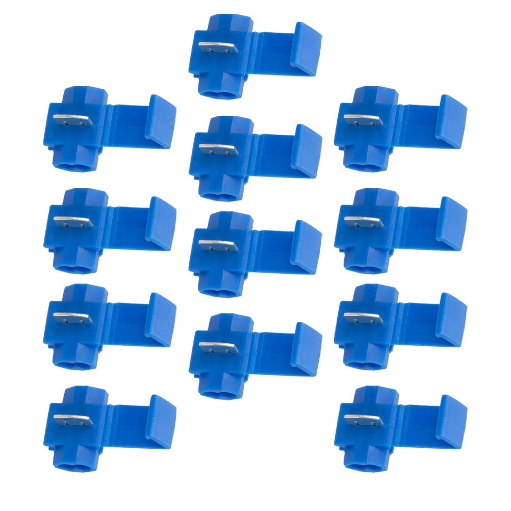 100 Pcs T-Type Wiring Terminal T-type Wire Splice Connectors Wire ...