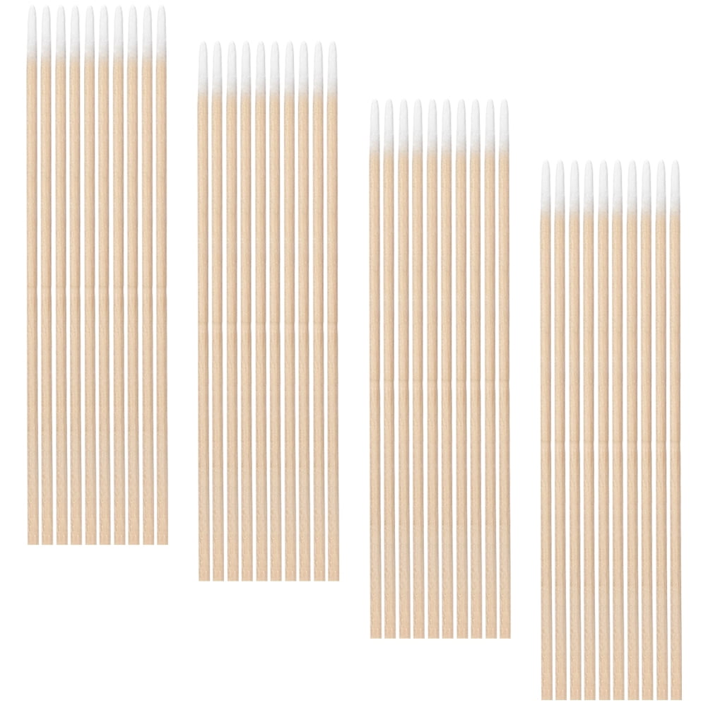 100 Pcs Tattoo Removal Cotton Swab Woosh Makeup Tool Microswabs Lash ...