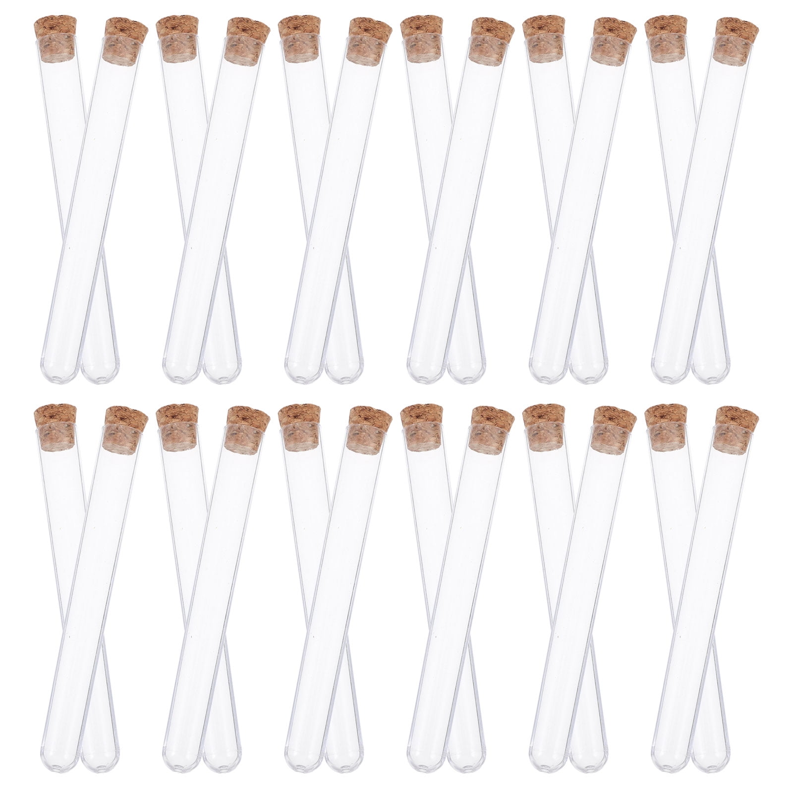 WHAMVOX Plastic Test Tubes Assorted Color 10X1.2X1.2in 100Pcs - Walmart.com