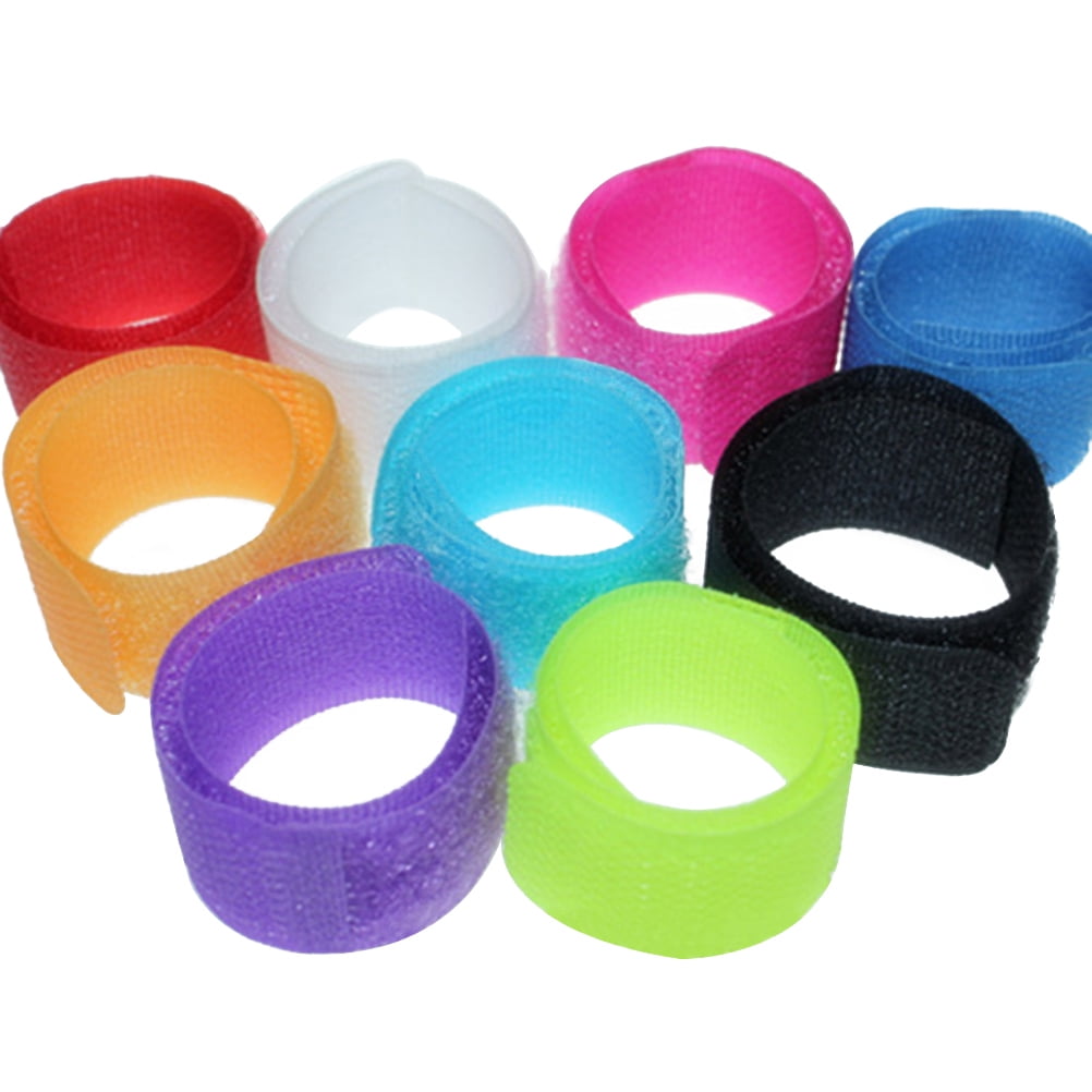 100 Pcs The Wire Cable Wrapper Cord Organizer W Ire Organizer Compact ...