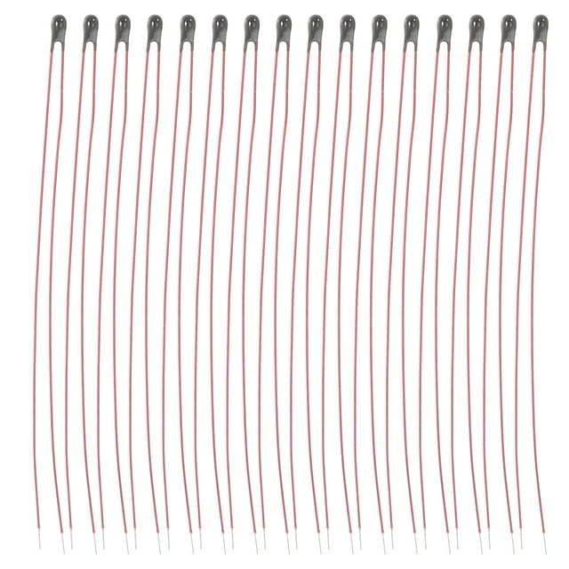 100 Pcs Thermistor Probe Replacement Temperature Sensor NTC Resistors ...