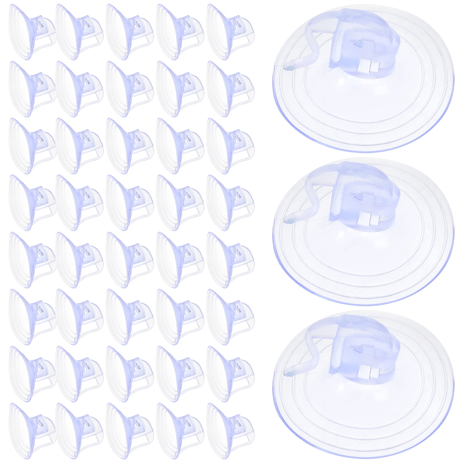 100 Pcs Transparent Sun Block Suction Cup Small Suction Cups Suction ...