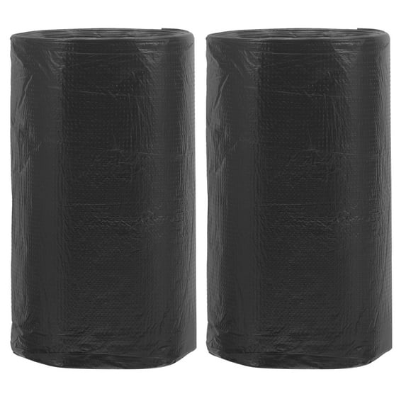 Homoyoyo Commode Bags Disposable 100Pcs Black Plastic for Toilets One ...