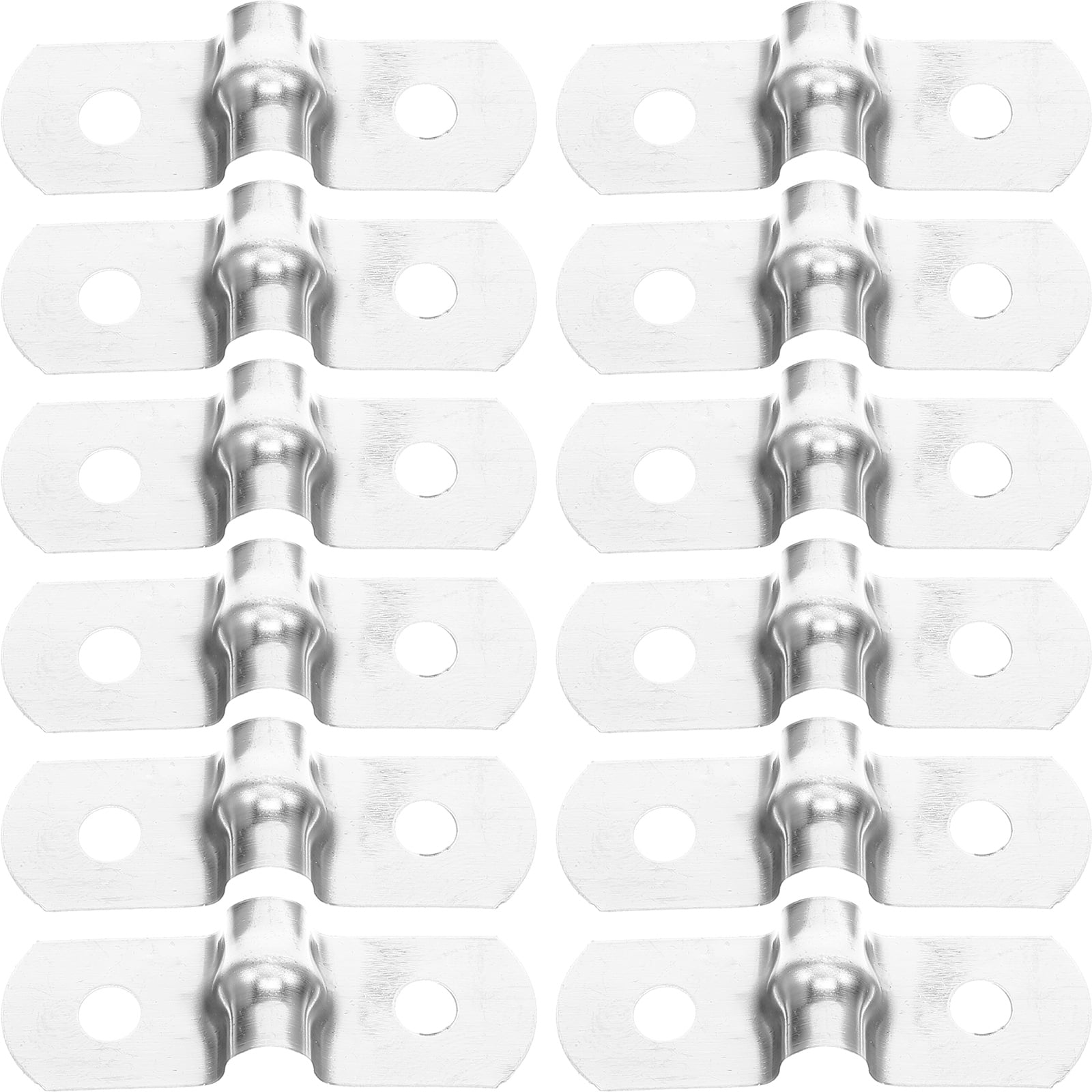 100pcs Stainless Steel Clamp U Bracket Tube Holder Mounting Bracket Set ...