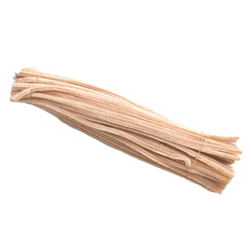 100 Pcs Twisting Bar Chenille Stems Wire Pipe Kids Toys DIY Strips ...
