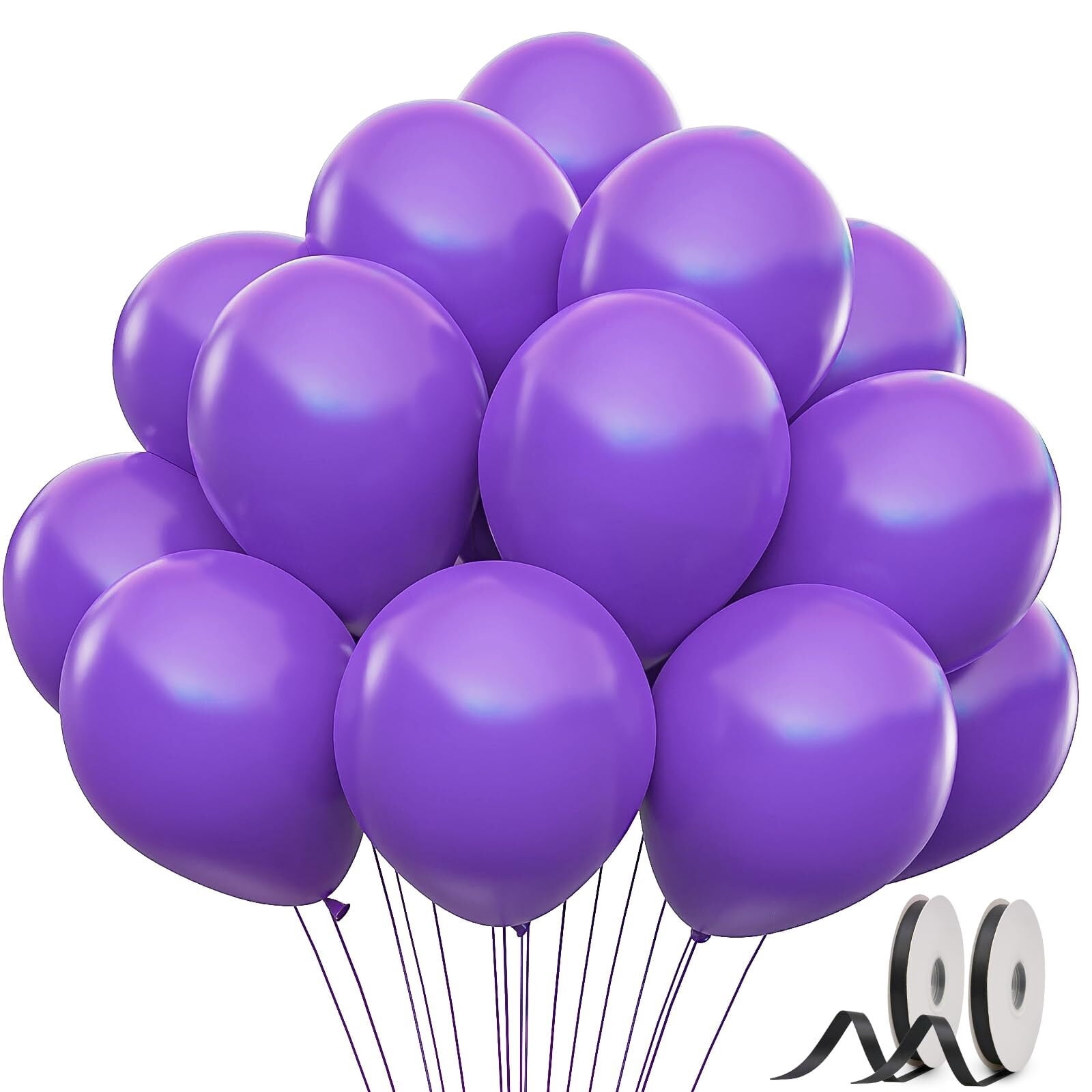 100 Pcs UV Neon Balloons ,Neon Glow Party Balloons UV Black Light ...