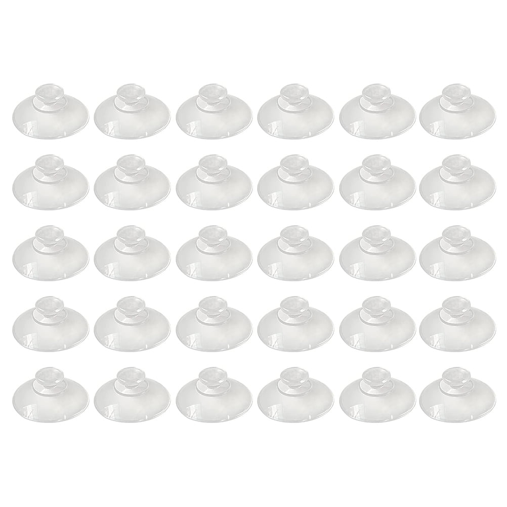 FELTECHELECTR Decorative Fixing Suction Cups 100Set 1.2X1.2X0.4In ...