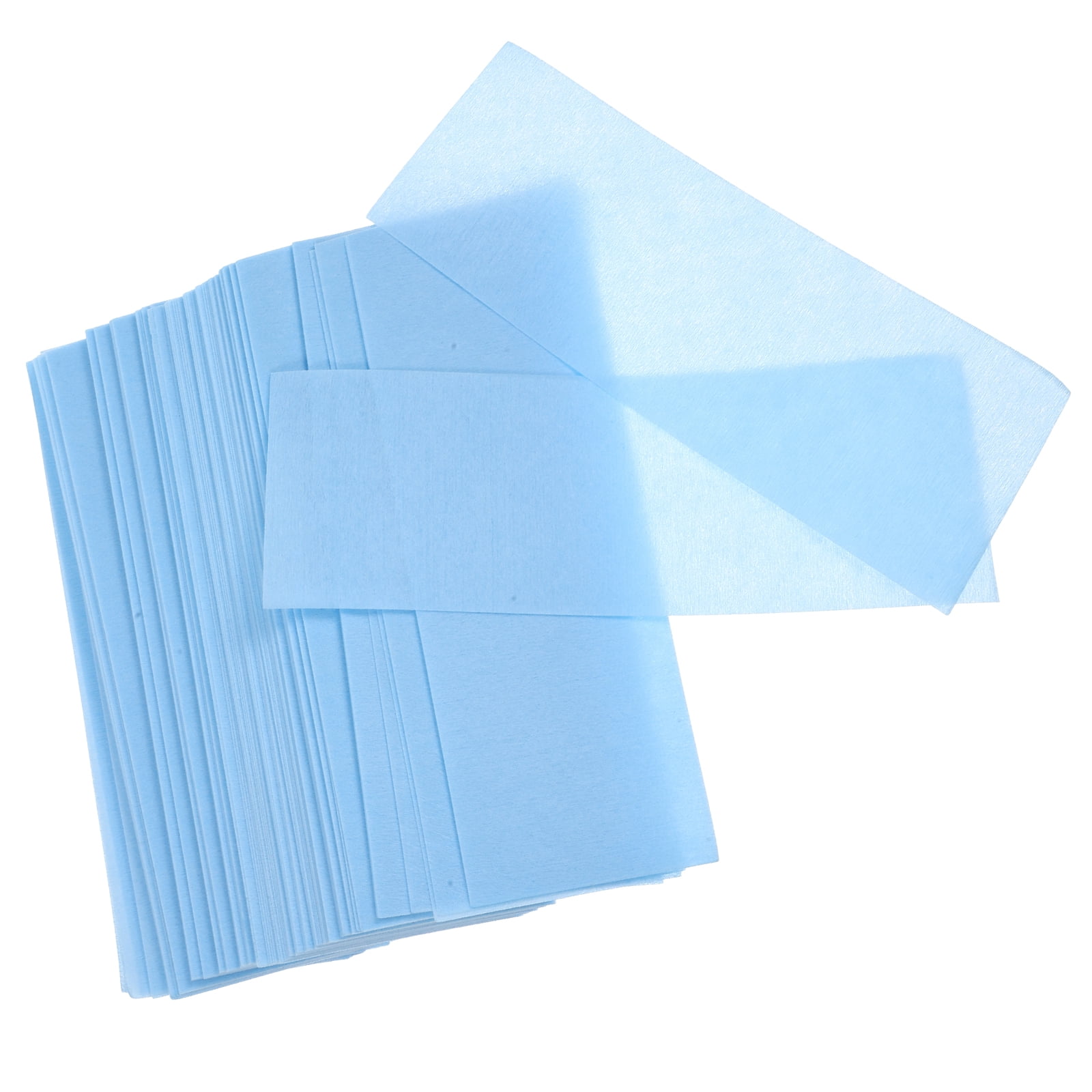 100 Pcs Waxing Kit for Face Hair Removal Strips Paper - Walmart.com