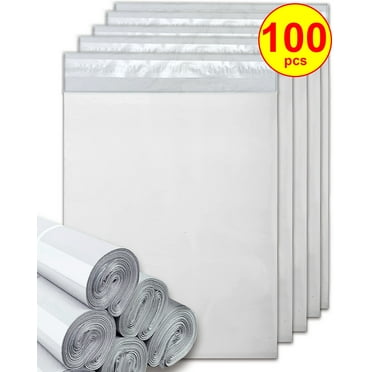 NefLaca Poly Mailers 10x13 White Self-Sealing Mailing Envelope Shipping ...