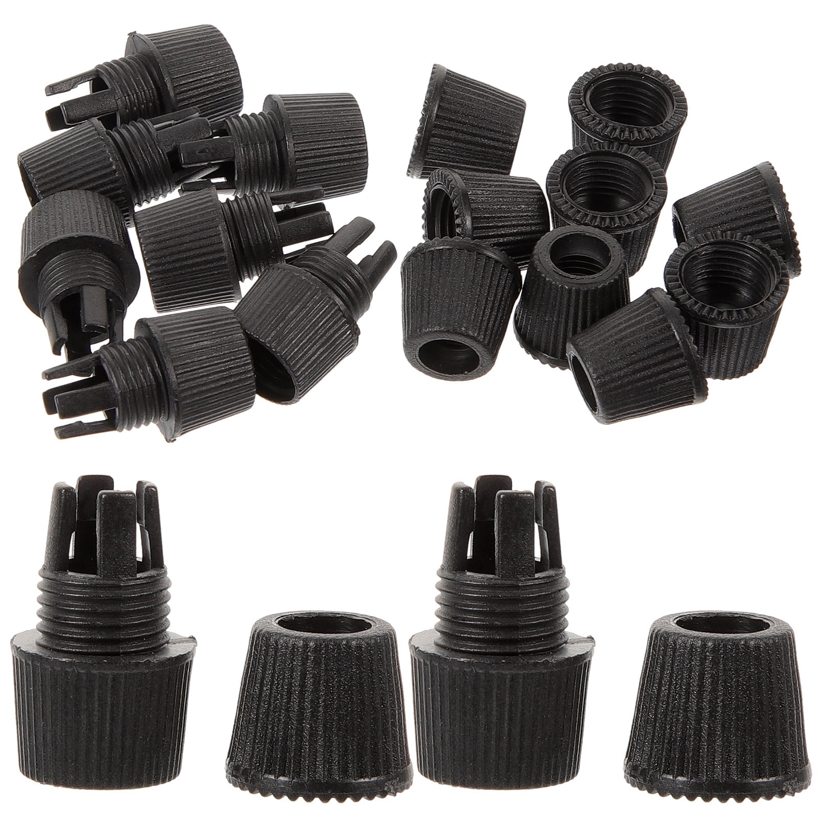 100 Pcs Wire Clips Thread Cable Locker Cord Grip Strain Relief ...