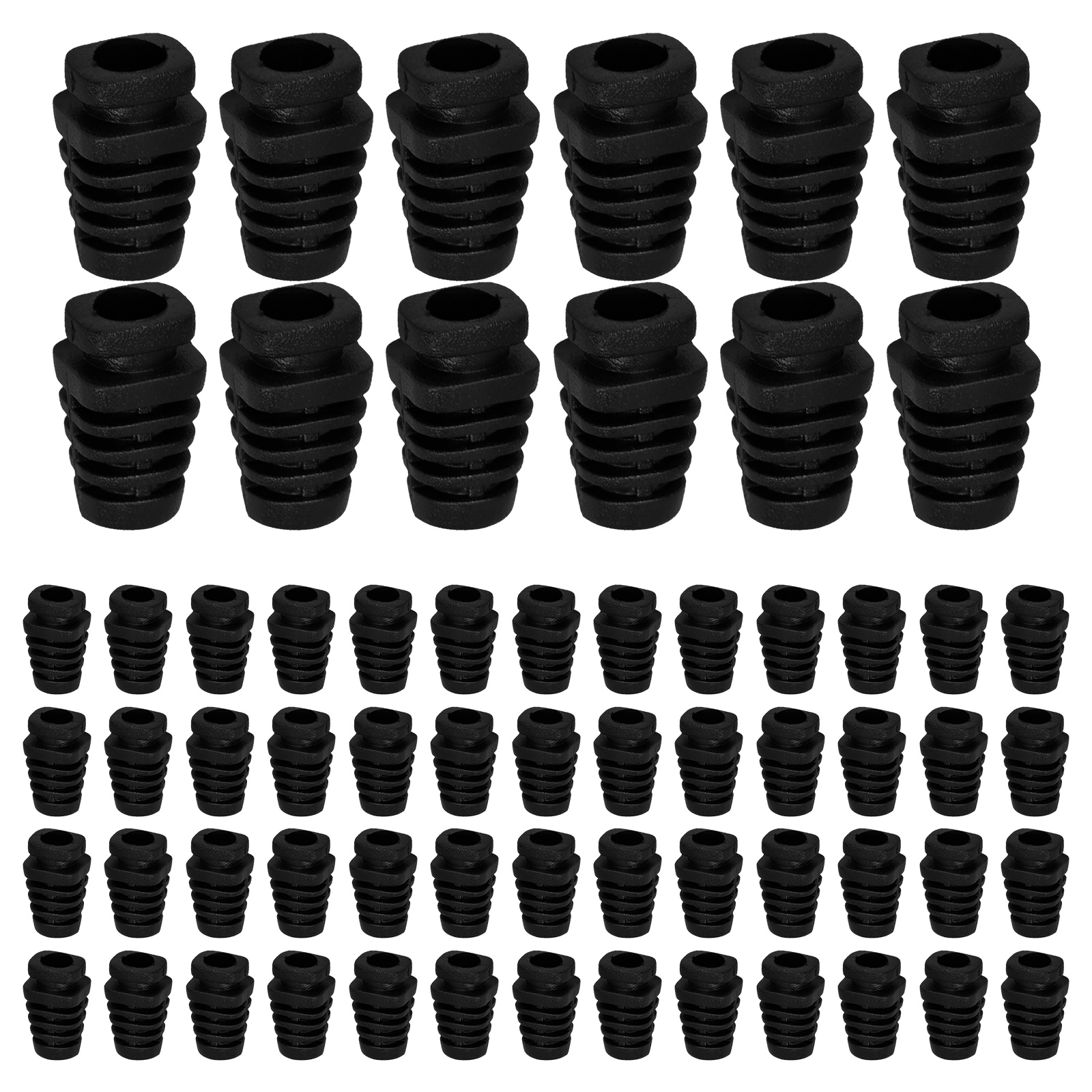 100pcs Spiral Cable Protector Strain Relief Protector Cord Connector ...