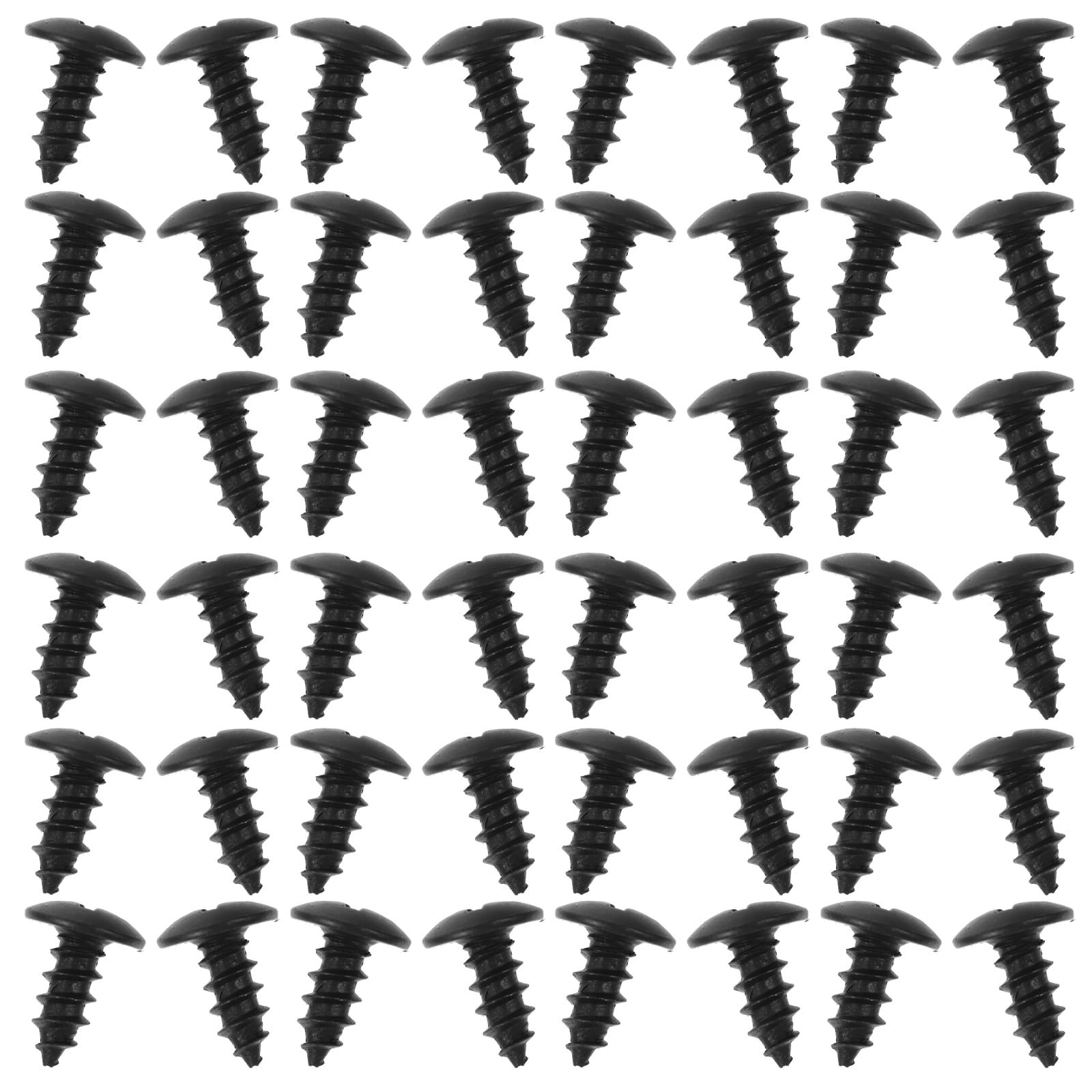 100 Pcs Wood Screw Small Screws for Furniture Furniture Screws Metal ...