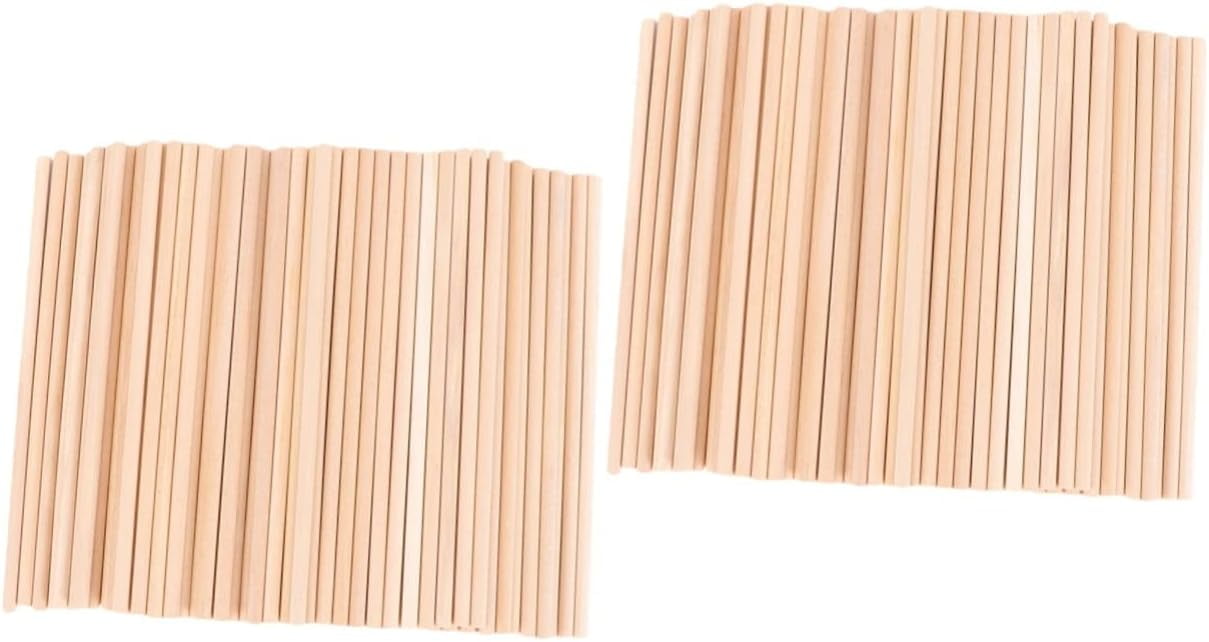 100 Pcs Wooden Stick Preschool Musical Instruments Kid Tools ...