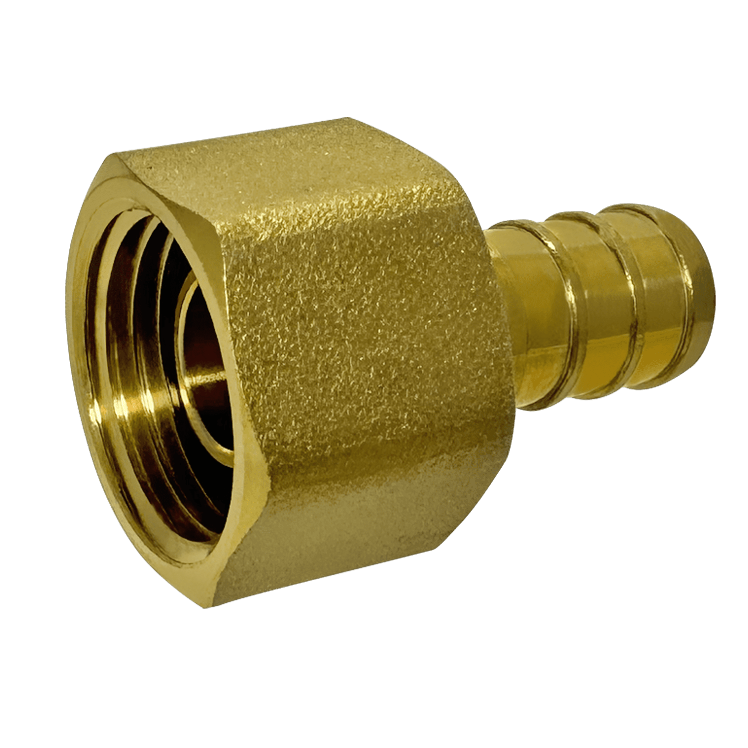 100 Pcs XFITTING 1/2 Inch Pex x 1/2 Inch Female Swivel Adapter, Brass ...