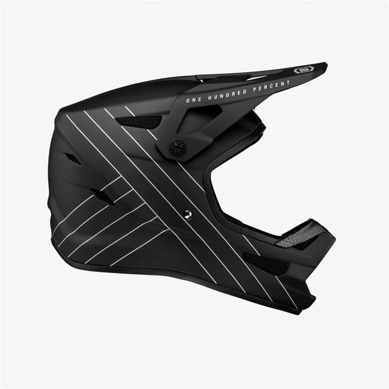 100 Percent 80011-001-13 Status Downhill & BMX Essential Helmet, Black ...