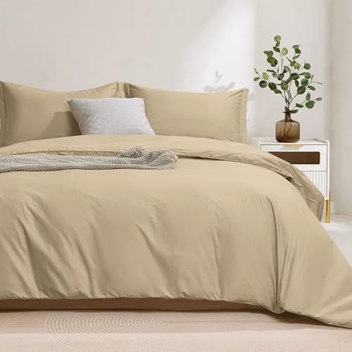 100-Percent Cotton Duvet Cover Set, Hidden Zipper Closure, Ultra Soft ...