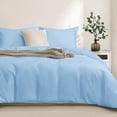 100-Percent Cotton Duvet Cover Set, Hidden Zipper Closure, Ultra Soft ...