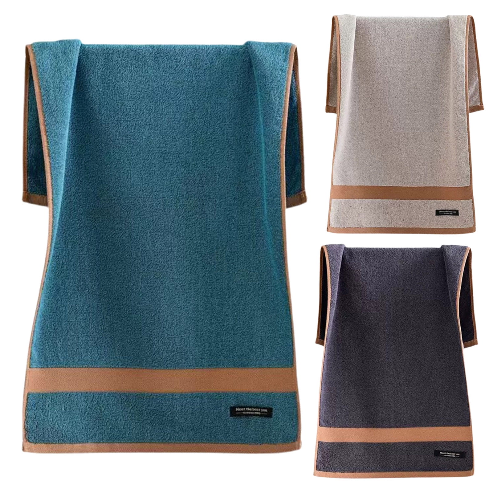 100 Percent Cotton Towel Model Three, Super Absorbent Soft Bath Hand ...