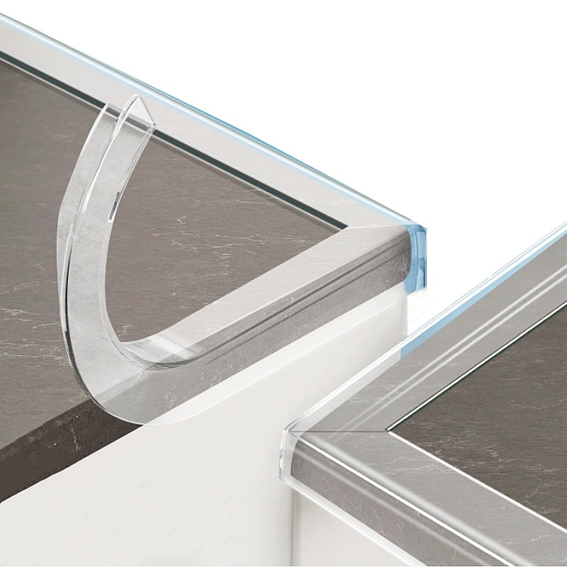 100 Percent Silicone Edge Protector, Baby Proofing Clear Table Corners ...