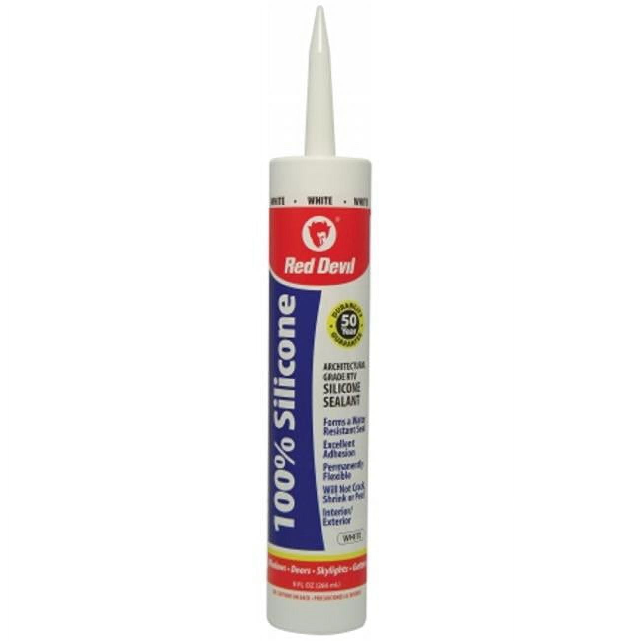 100 Percent White Silicone Sealant - Walmart.com