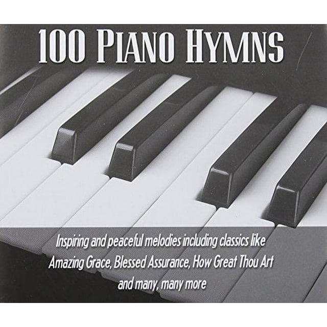 100 Piano Hymns (3 Cds) - Walmart.com