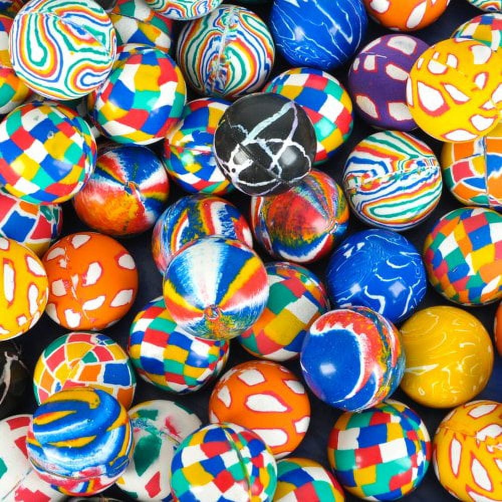 100 Piece 35 MM Bouncy Ball Assortments - Walmart.com
