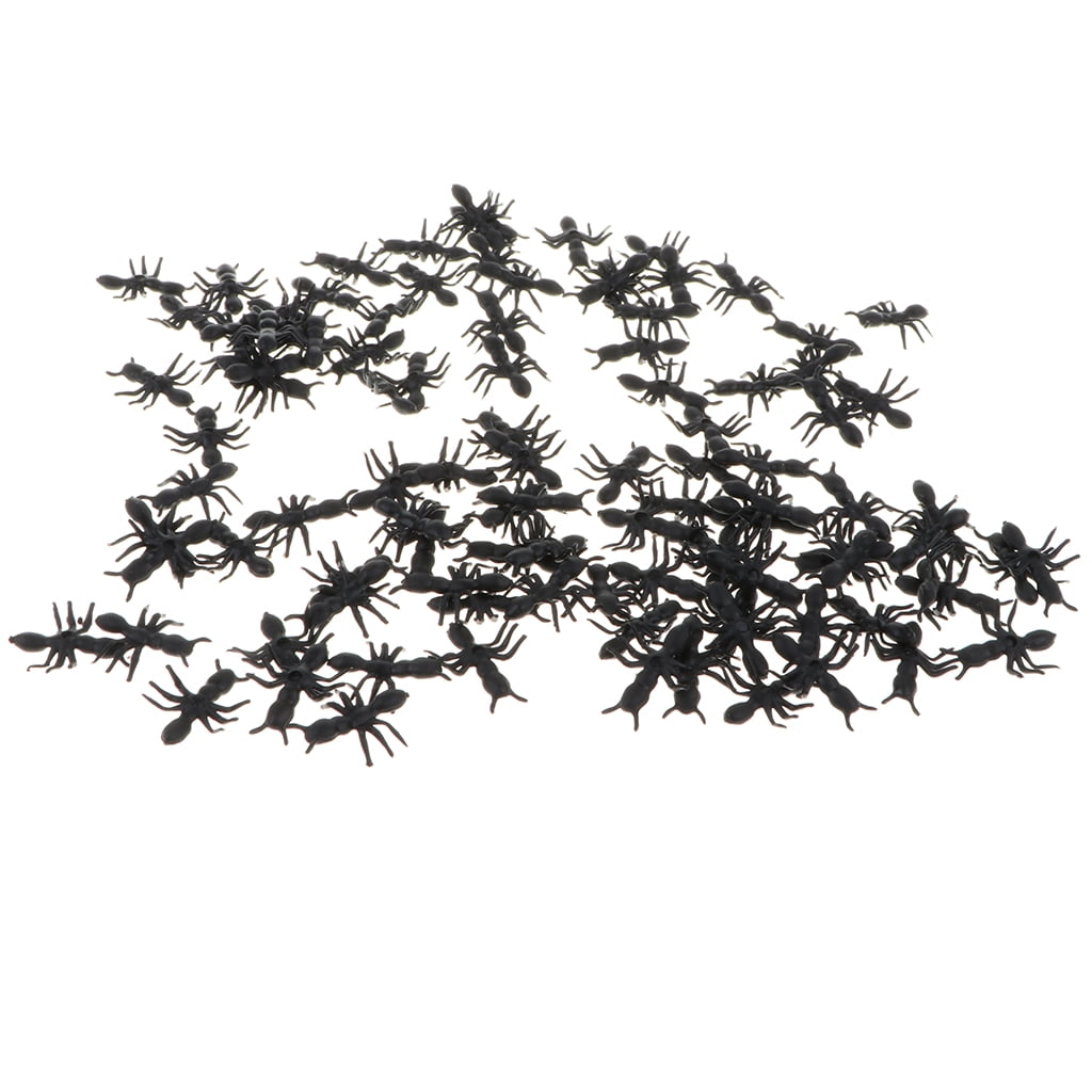100 Piece Ants Model Figure Set toy for kids Party Favors Black ...