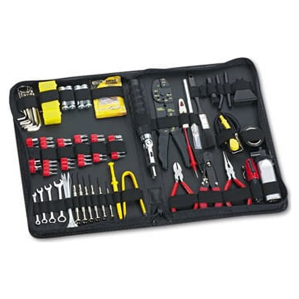 100-Piece Computer Tool Kit in Black Vinyl Zipper Case - Walmart.com