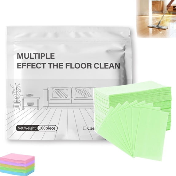 100 Piece Floor Cleaning Tablets Multi-surface Cleaner, High Efficiency ...