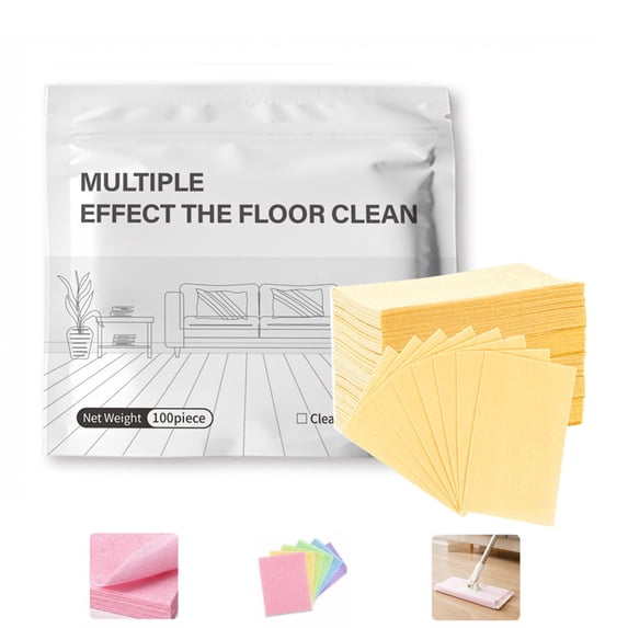 100 Piece Floor Cleaning Tablets for Mopping, Multi-Surface Dissolvable ...